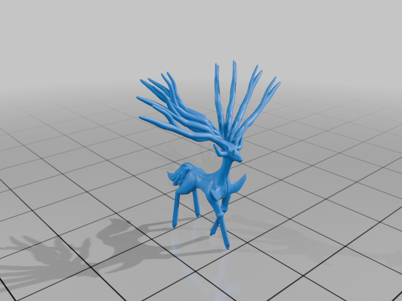 Archivo 3D gratis Pokemon Xerneas #716 - Optimized for 3D Printing 🐉 ...