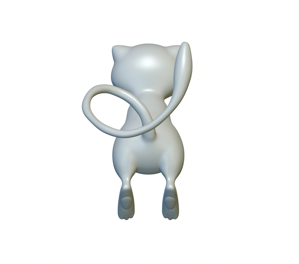 Free 3D file Pokemon Mew #151 - Optimized for 3D Printing 🐉 ・3D ...