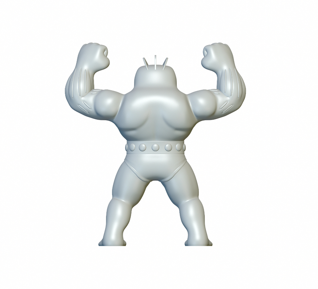 Free 3D file Pokemon Machoke #67 - Optimized for 3D Printing 🐉 ・3D ...