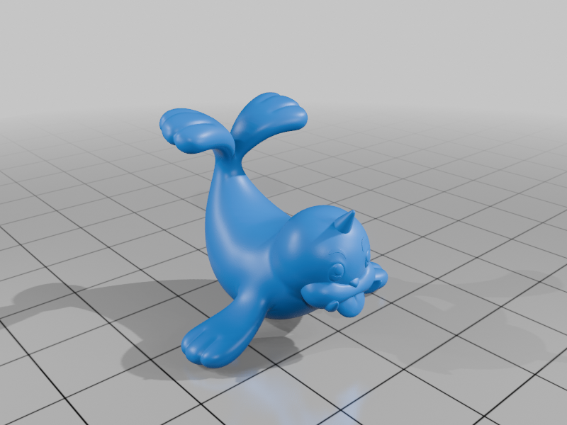 Free 3D file Pokemon Seel #86 - Optimized for 3D Printing 🐉 ・3D ...