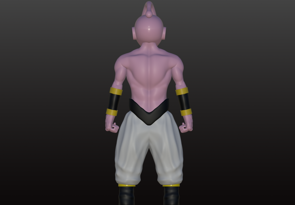 🧞‍♂️ Kid Buu・Free 3D File for ・Cults