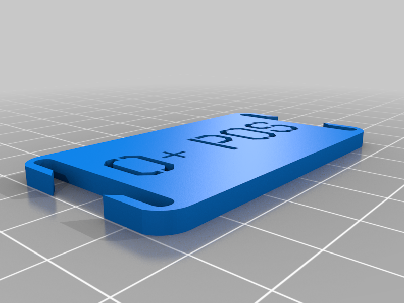🩸 Blood type MOLLE tag・Free 3D File for ・Cults