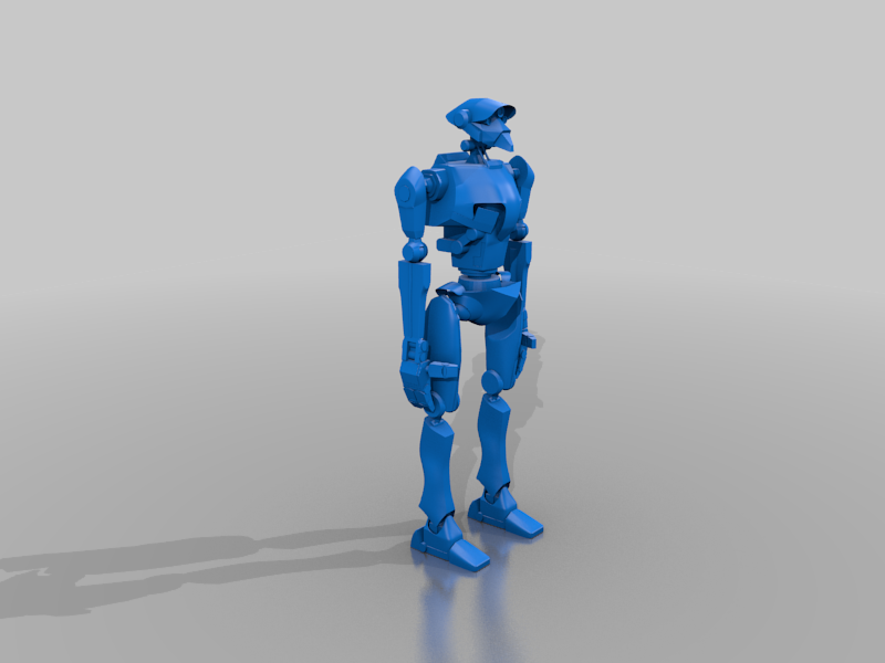 🤖 Super Tatical Droid・Free 3D File for ・Cults