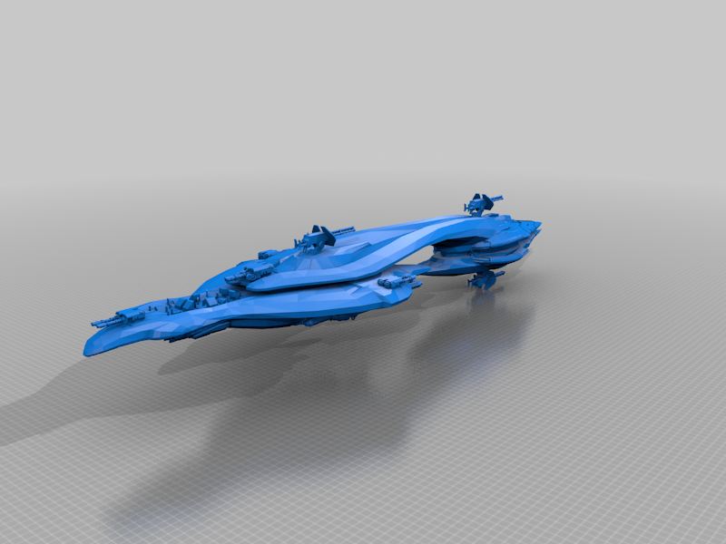 😇 Covenant super Battle-Carrier (CSB)・Free 3D File for ・Cults