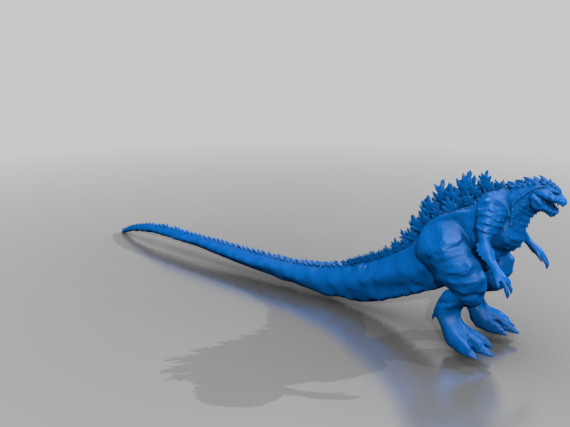 👹 Singular Point Godzilla・Free 3D File for ・Cults