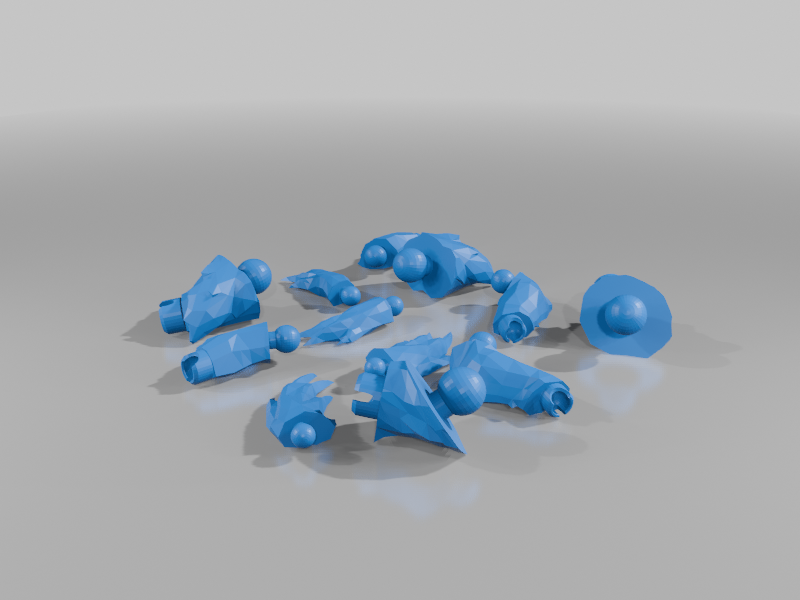 👹 Lagriacus Articulated Monster Hunter・Free 3D File for ・Cults