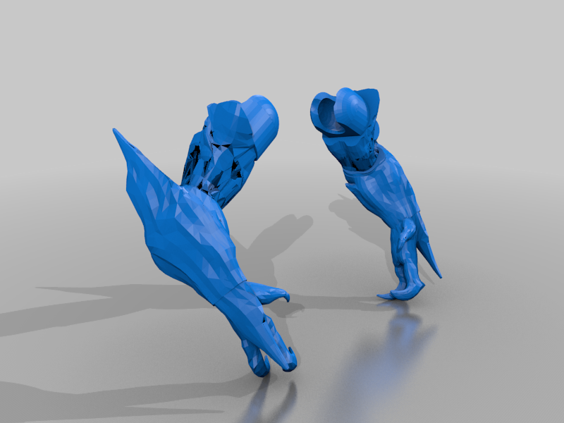 👹 Articulated Mega Kaiju・Free 3D File for ・Cults