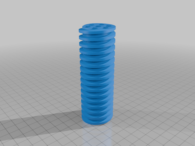 Free 3D file Screw Pencil Holder with Screwable Lid ️ ・3D printable ...