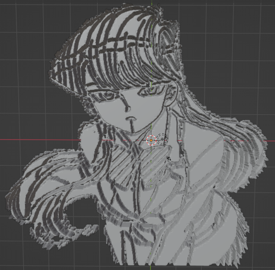 Free 3D file Shouko Komi Stencil (Komi Can't Communicate) 🎨 ・Template ...