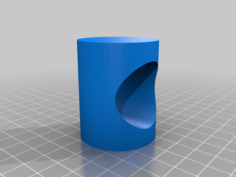 Free STL file Square Geometric Cylinder Holder Desk/Fidget Toy 🟪 ・3D ...