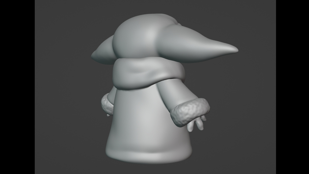 Free STL file Baby Yoda 👶 ・3D printer model to download・Cults