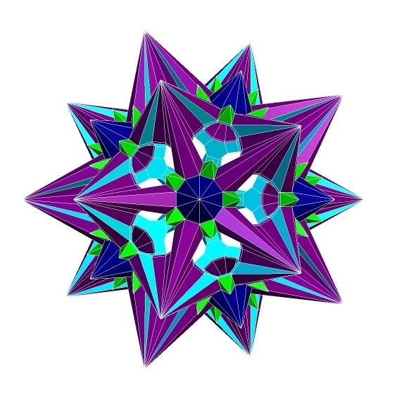 ⭐ STAR KEPLER ICOSAHEDRON 1・Free 3D File for ・Cults