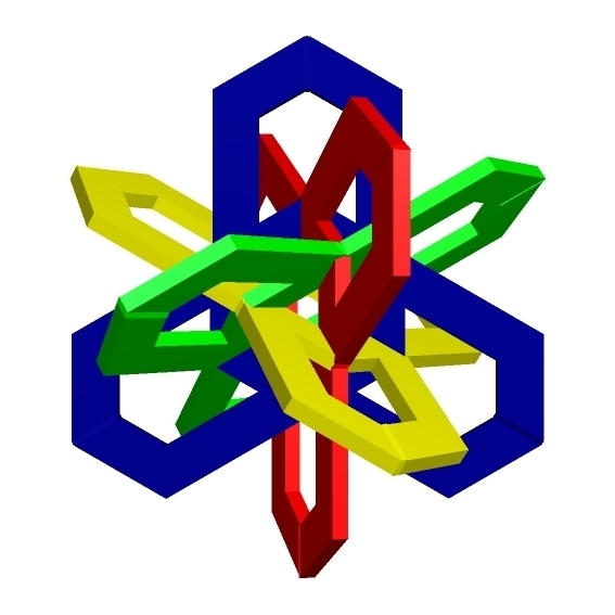 Free 3D file HOLDEN CUBOCTAHEDRAL POLYLINK 1 🎨 ・3D printing design to ...