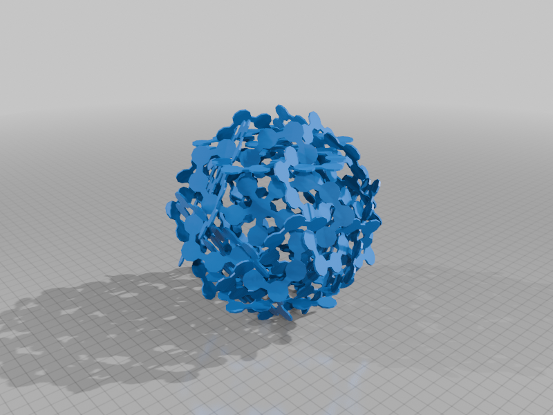 Free 3D file KEPLER DODECAHEDRAL POLYLINK 2 🎨 ・3D printer model to ...