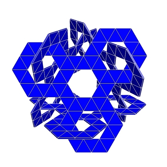 Free 3D file KEPLER TETRAHEDRAL POLYLINK 1 🎨 ・3D printing design to ...