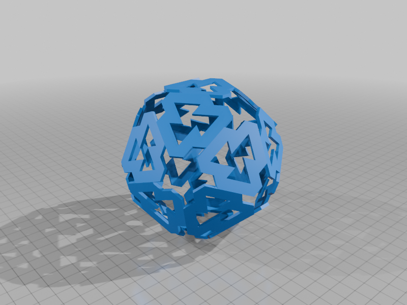 Free 3D file POROUS ICOSAHEDRON 1 🎨 ・3D print design to download・Cults