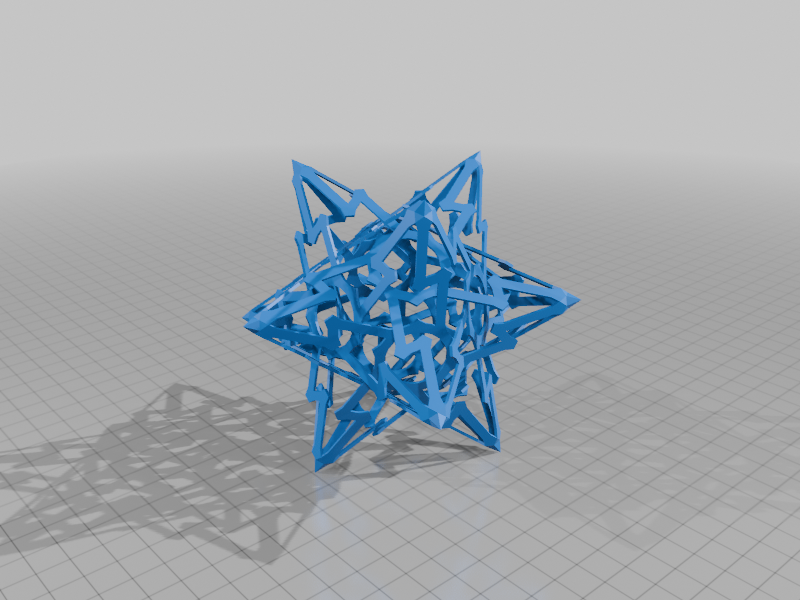 Free 3D file ESCHER Z STAR DODECAHEDRAL POLYKNOT 1 ⭐ ・3D printer model ...
