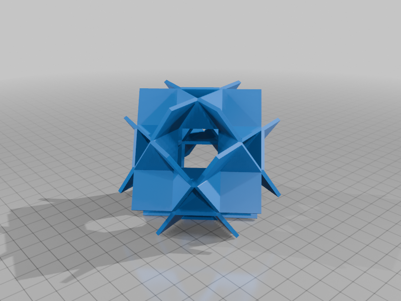Free 3D file HOLDEN CUBOCTAHEDRAL NOLID 2 🎨 ・3D print object to ...