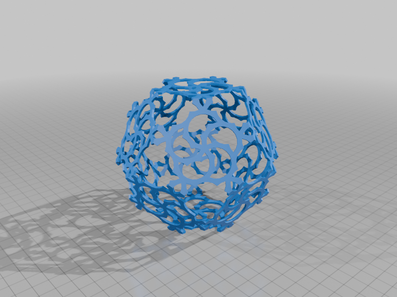 Free 3D file KEPLER ICOSIDODECAHEDRON 1 🎨 ・3D printer model to download・Cults
