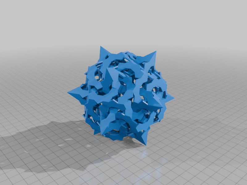 Archivo 3D gratis ESCHER NESTED STAR DODECAHEDRAL POLYKNOT 2 ⭐ ・Objeto para impresora 3D para ...