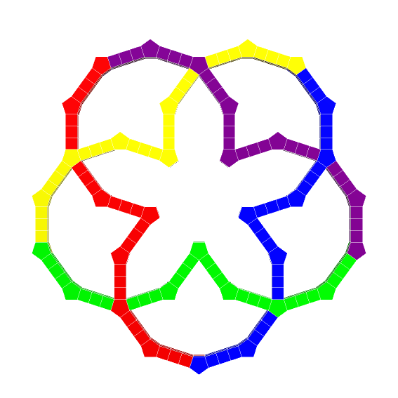 Archivo 3D gratis KEPLER 5 CROSSING FLAT KNOT 1 🪢 ・Modelo de impresión ...