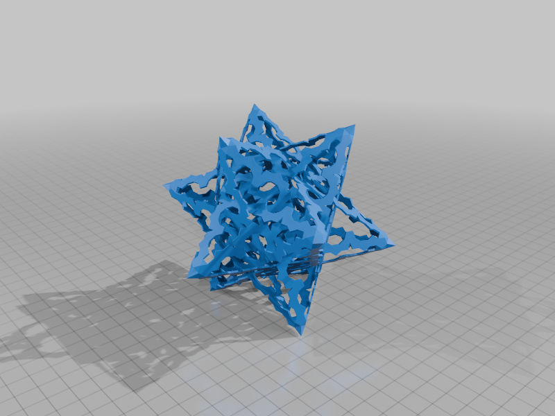 Free 3D file ESCHER STAR DODECAHEDRAL POLYKNOT 4 ⭐ ・3D printing ...