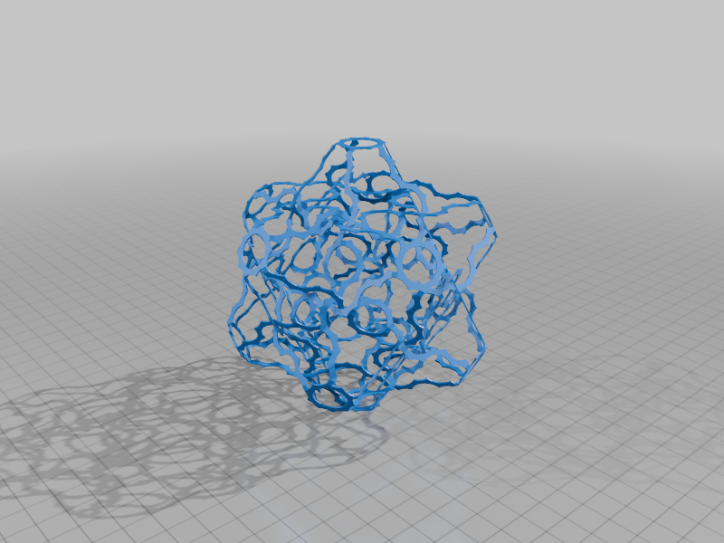 Free 3D file HART TRUNCATED STAR DODECAHEDRAL POLYKNOT 2 ⭐ ・3D printer ...