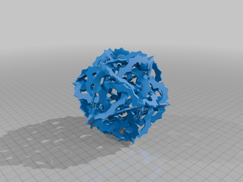 Free 3D file HART STAR DODECAHEDRAL POLYKNOT 1 ⭐ ・3D print design to ...