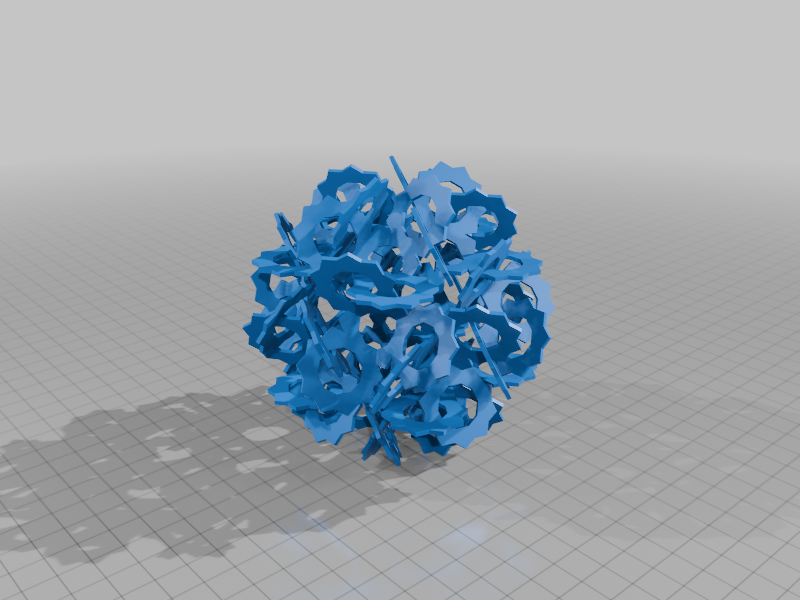 Free 3D file DA VINCI ICOSAHEDRAL POLYLINK 1 🎨 ・Object to download and ...