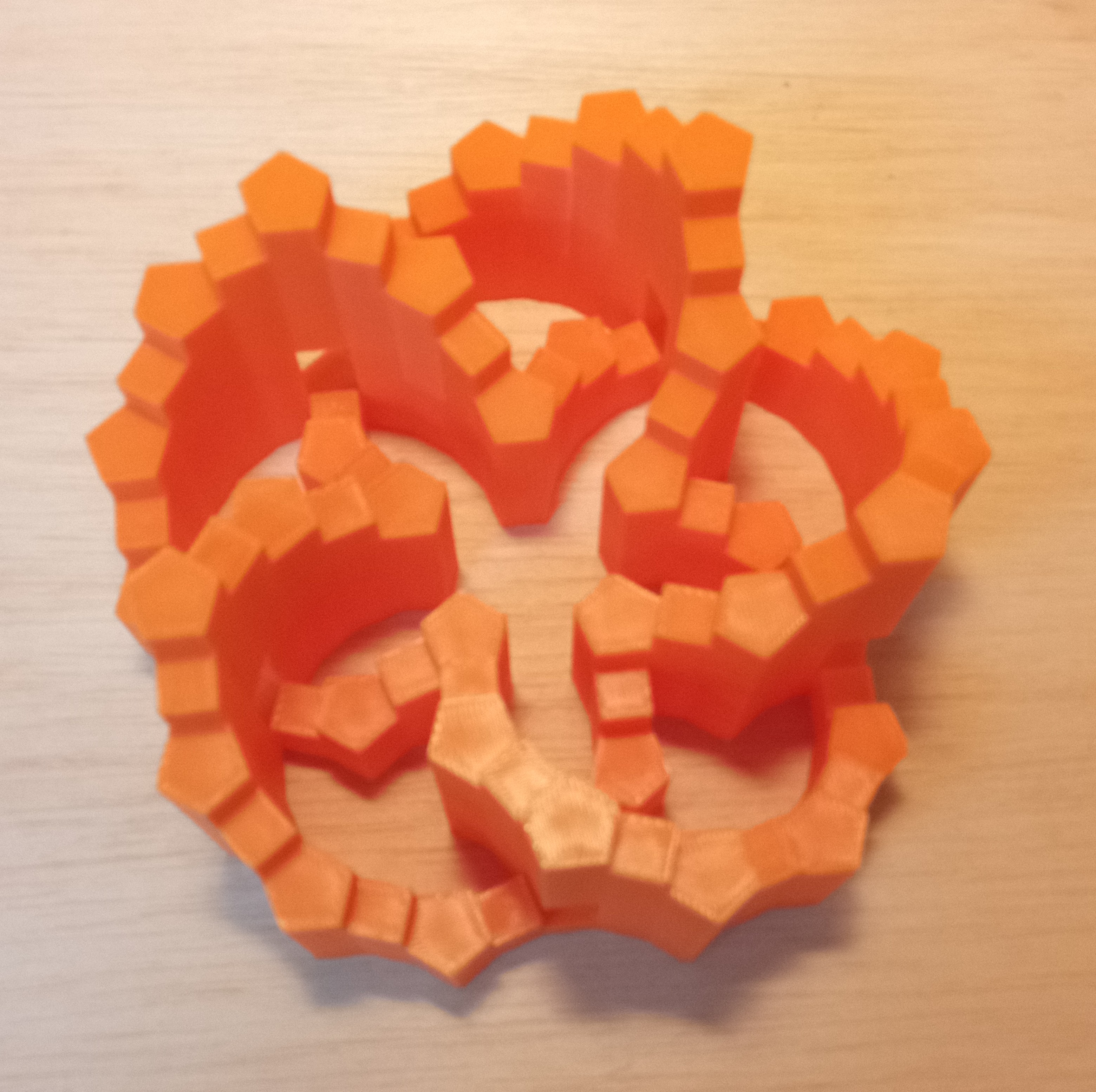 3D print FATHAUER WALKABLE PENTAFOIL KNOT 1・Cults