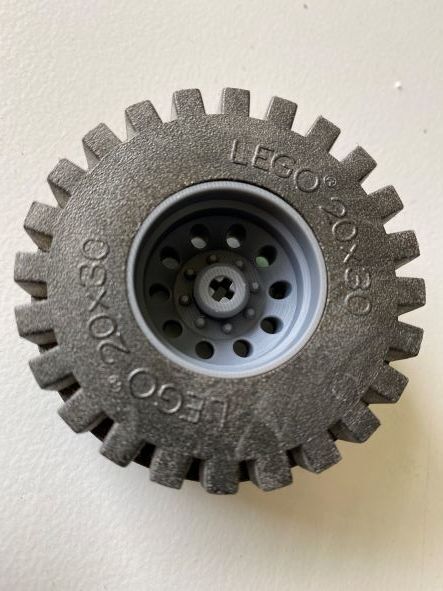 Archivo STL gratuito Rear rim for tire 20x30 🏗 ・Objeto imprimible en 3D ...