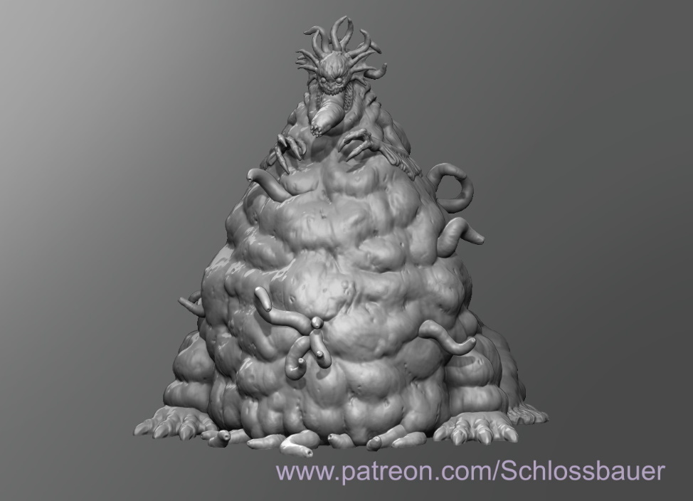 🎲 Huge Deep One ver3・Free 3D File for ・Cults