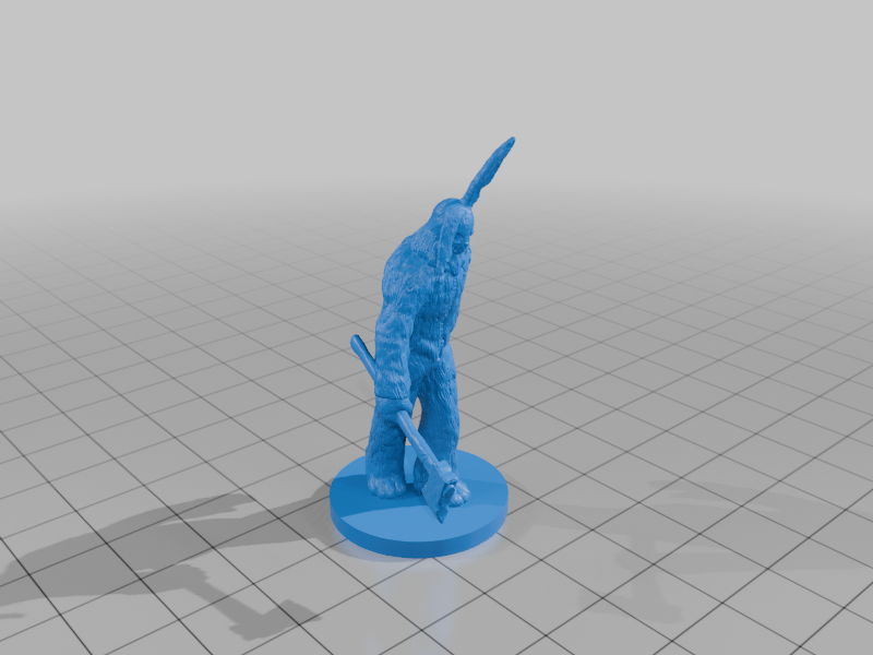 🎲 Bunnyman・Free 3D File for ・Cults