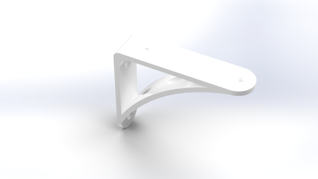 Free 3D file Angle bracket 80 x 100mm curved ribs 🧑‍🔧 ・3D printable ...
