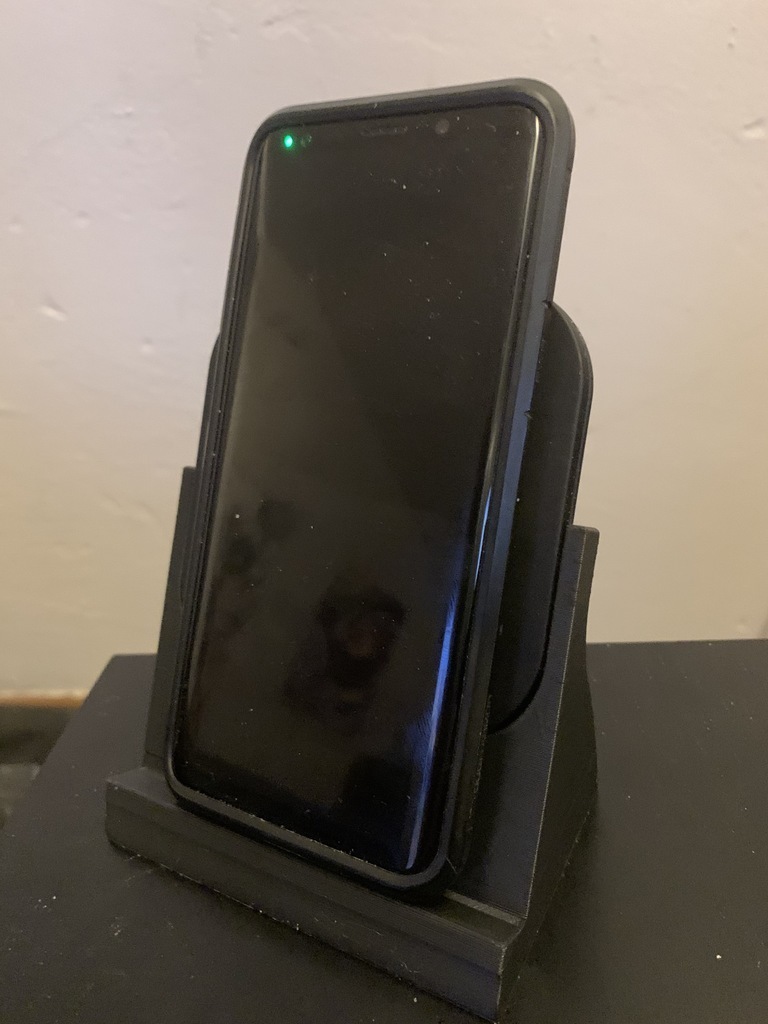 📱 Simple Qi Charging Stand・Free 3D File for ・Cults