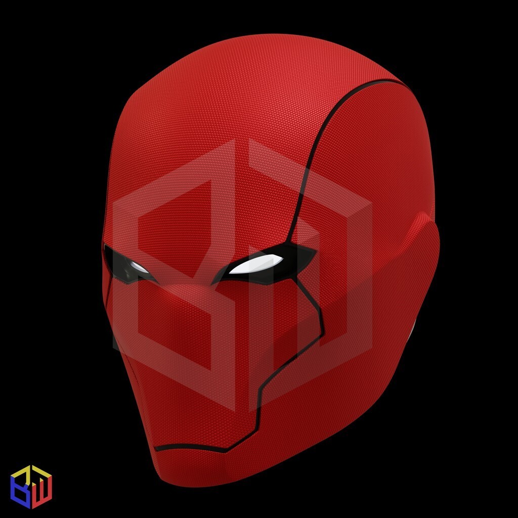 Free 3D file Red Hood Rebirth Textured Helmet 🪖 ・3D printable model to ...