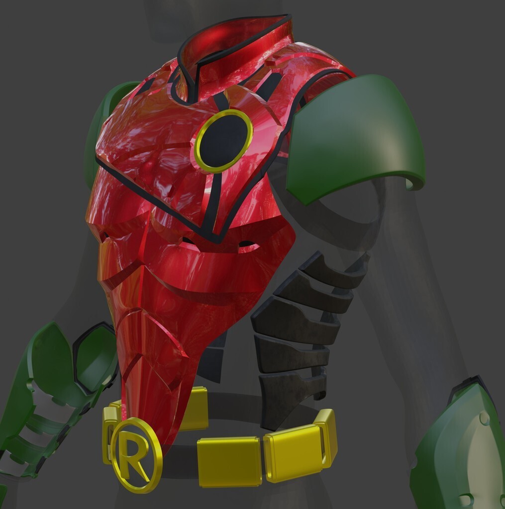 Free 3D file Robin injustice 2 Inspired Armor 🧞‍♂️ ・Design to download ...