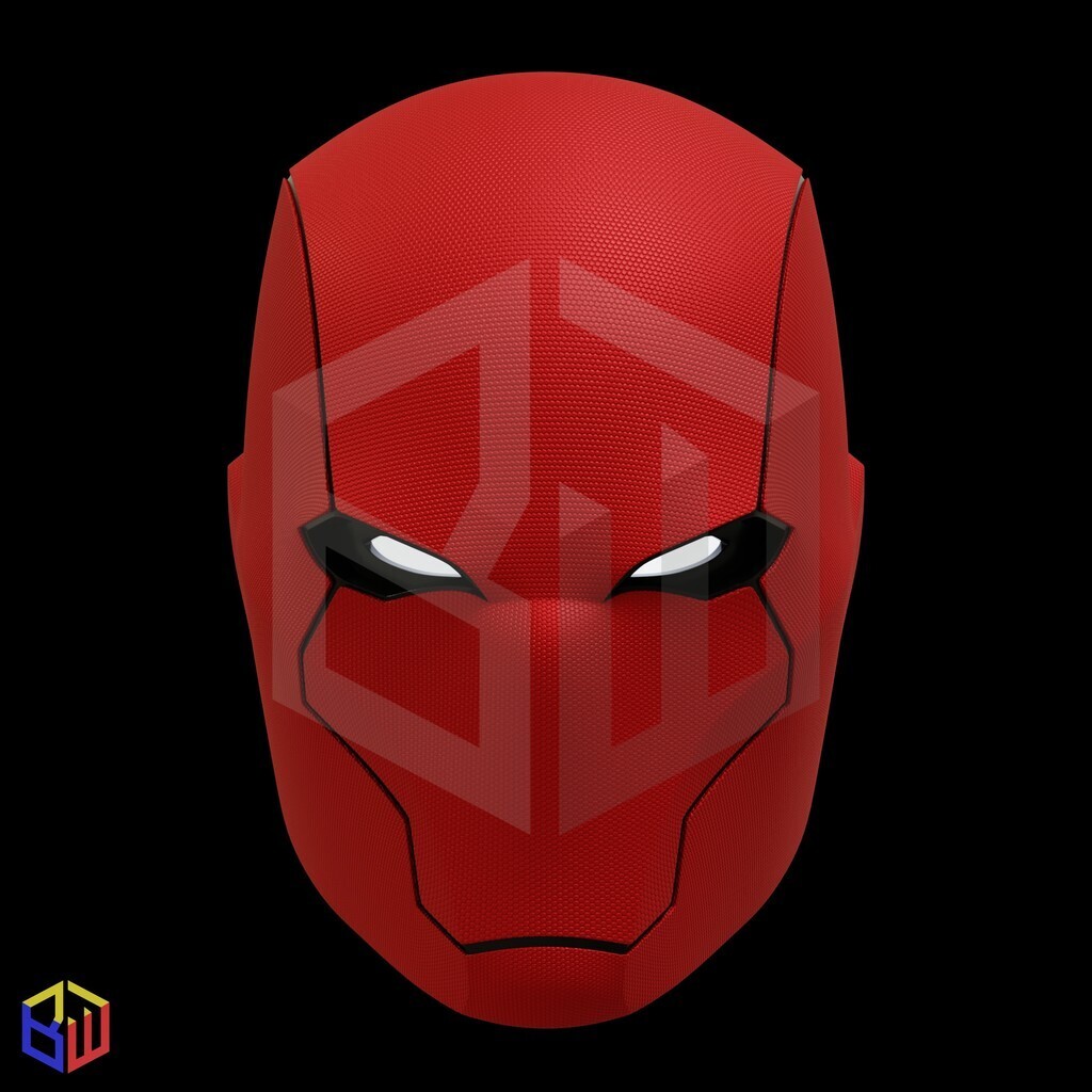 Free 3D file Red Hood Rebirth Textured Helmet 🪖 ・3D printable model to ...
