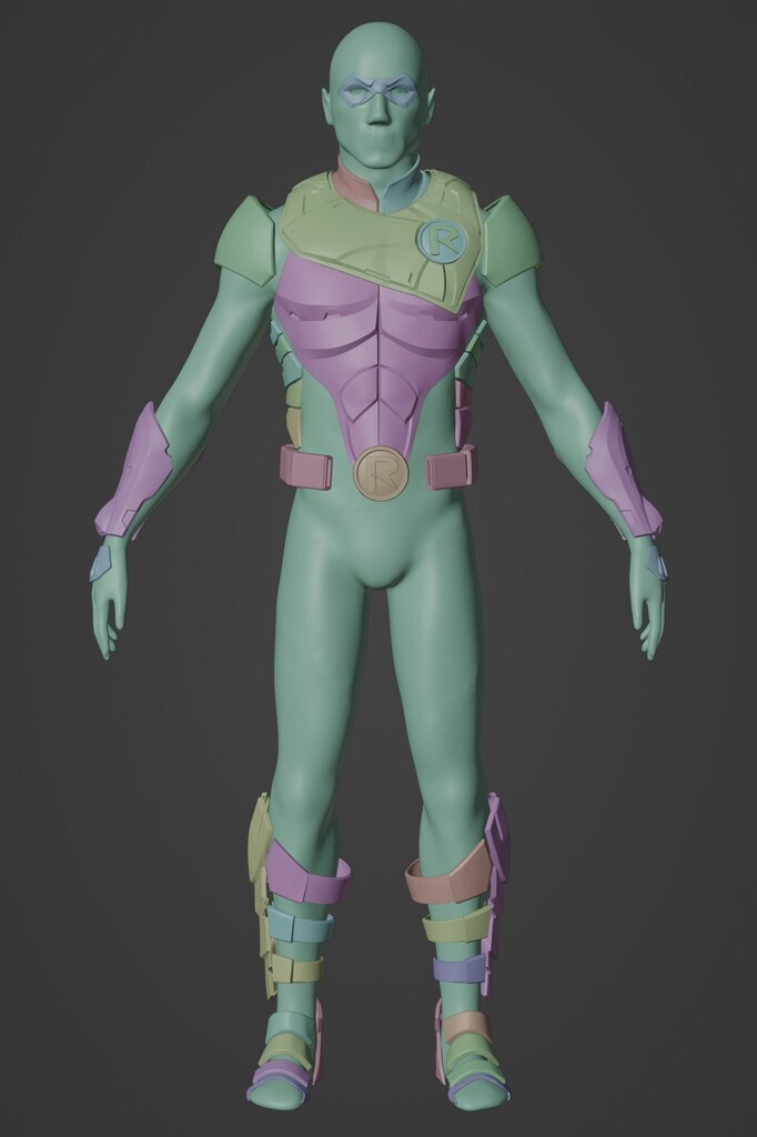 Free 3D file Robin injustice 2 Inspired Armor 🧞‍♂️ ・Design to download ...