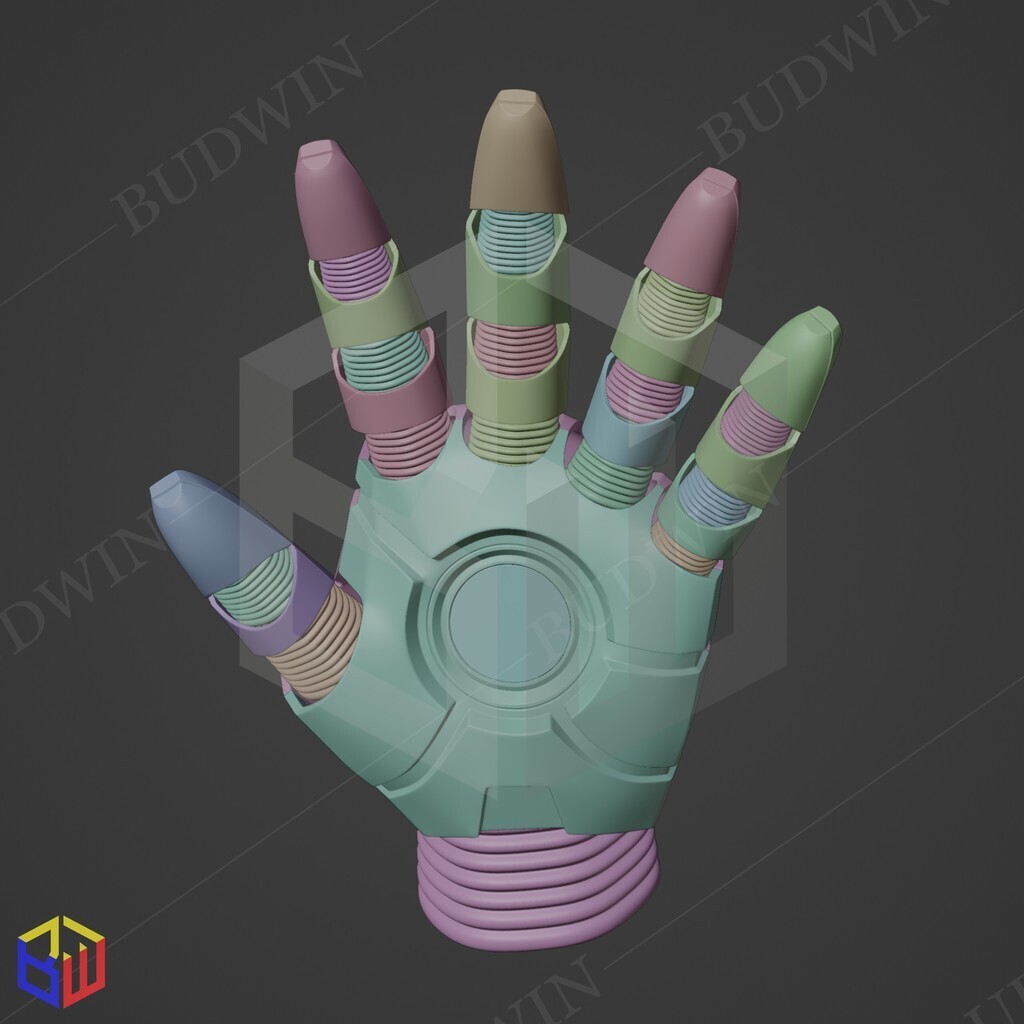 Archivo 3D gratis Iron-man Hand set 🦾 ・Objeto de impresión 3D para ...