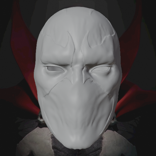 Free 3D file Spawn Inspired Mask 🪖 ・3D printer model to download・Cults