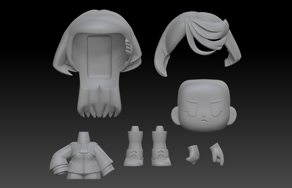 Archivo 3D gratis Chibit 094 : Miorine Rembran (MS Gundam: The Witch ...