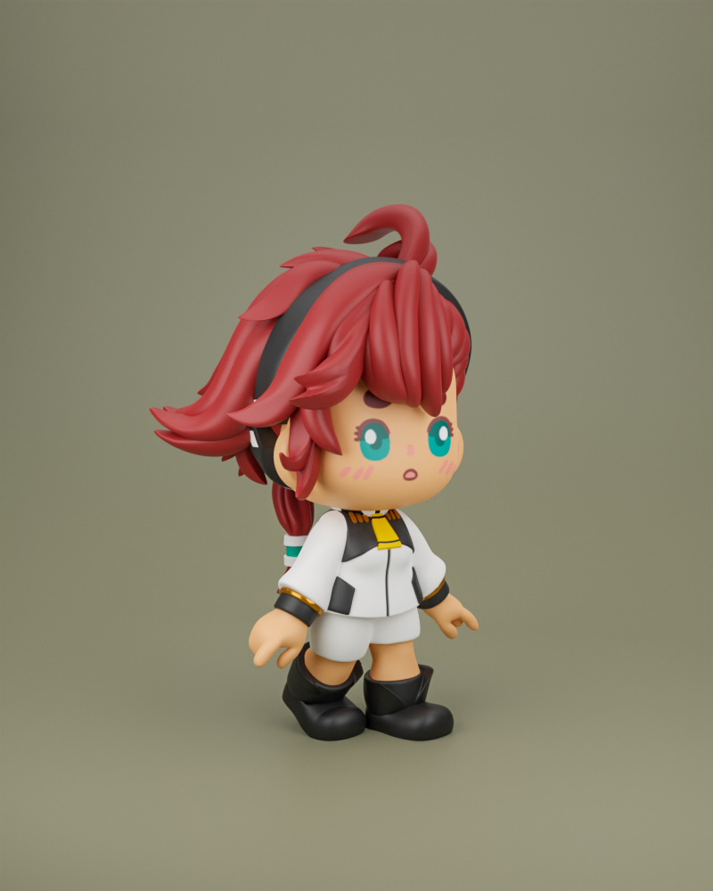 Free 3D file Chibit 093 : Suletta Mercury (MS Gundam: The Witch from ...