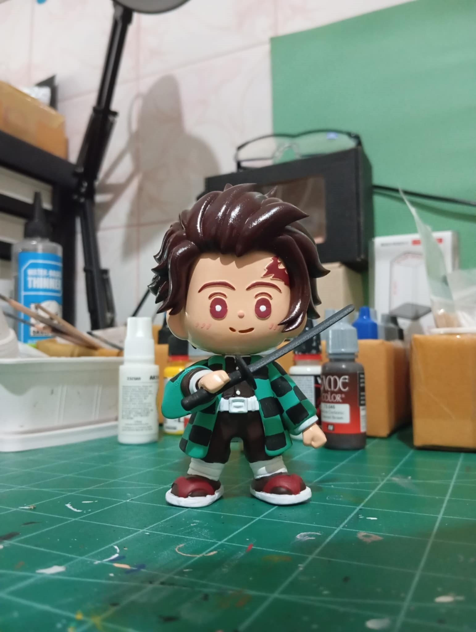 3D printable CHIBIT 078 : TANJIRO (DEMON SLAYER)・Cults