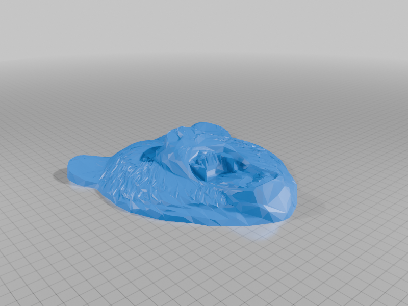 Free 3D file Growling Bear Head 🐻 ・3D printing model to download・Cults