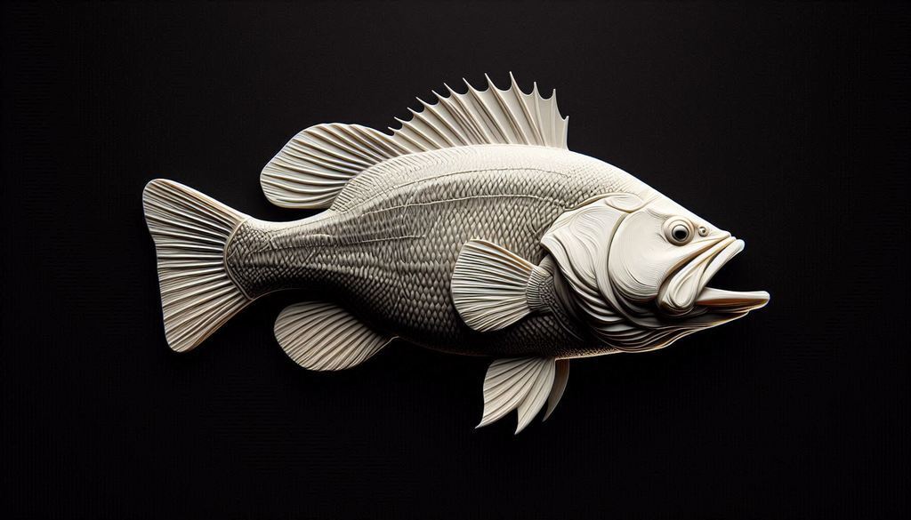 👥 Largemouth Bass 3D Relief・Free 3D File for ・Cults