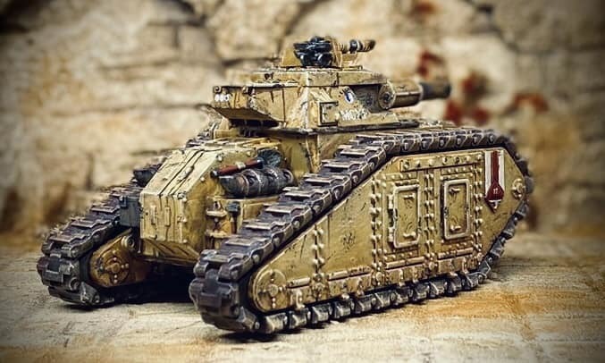 Archivo 3D gratuito 40k russ tank proxy 🪖 ・Objeto para descargar e ...