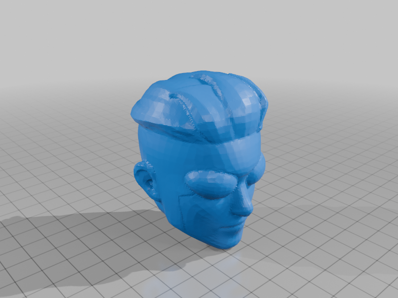 🎲 mark fortnite head・Free 3D File for ・Cults