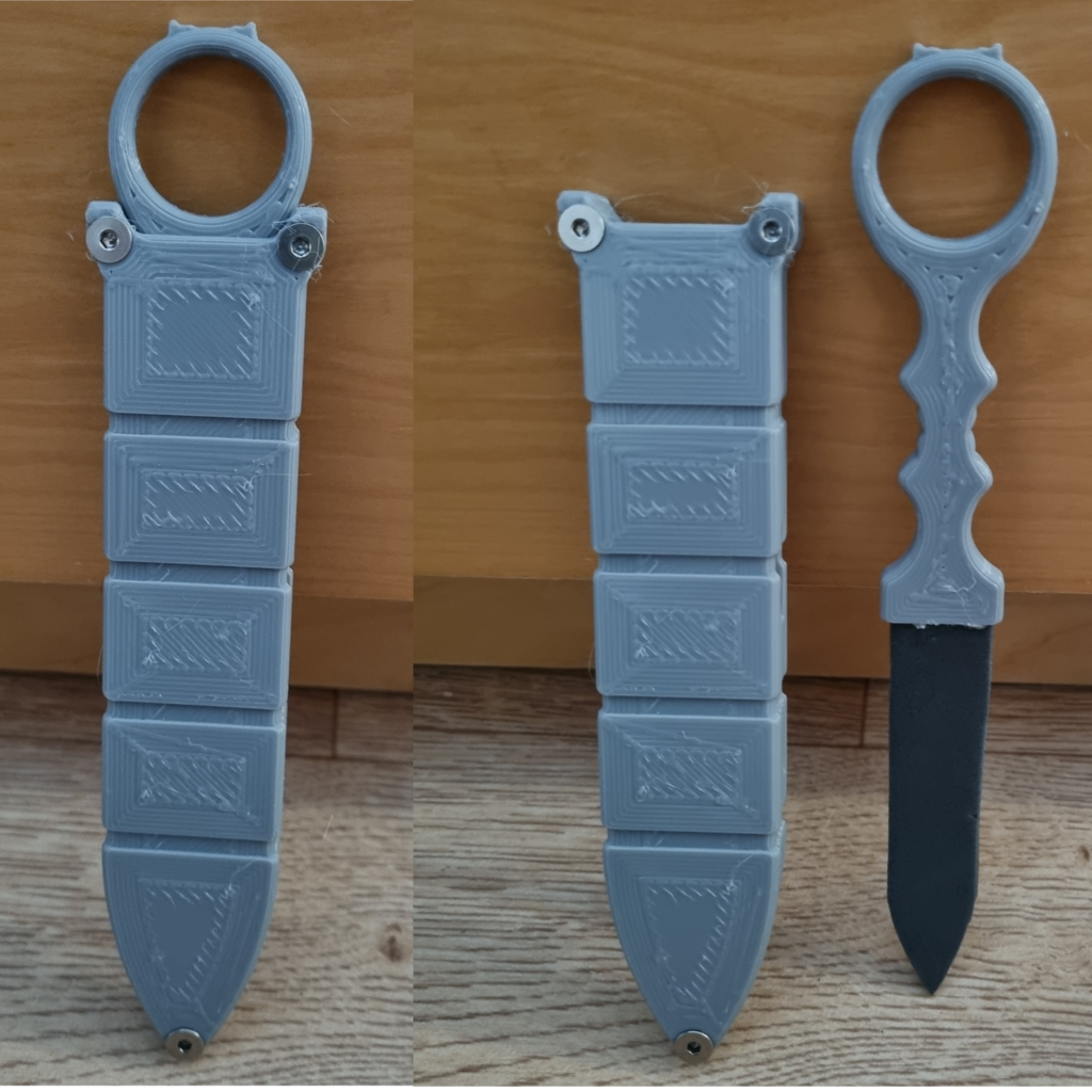 🗡️ The AOMP Project- An SOCP-like dagger melee weapon for airsoft・Free ...