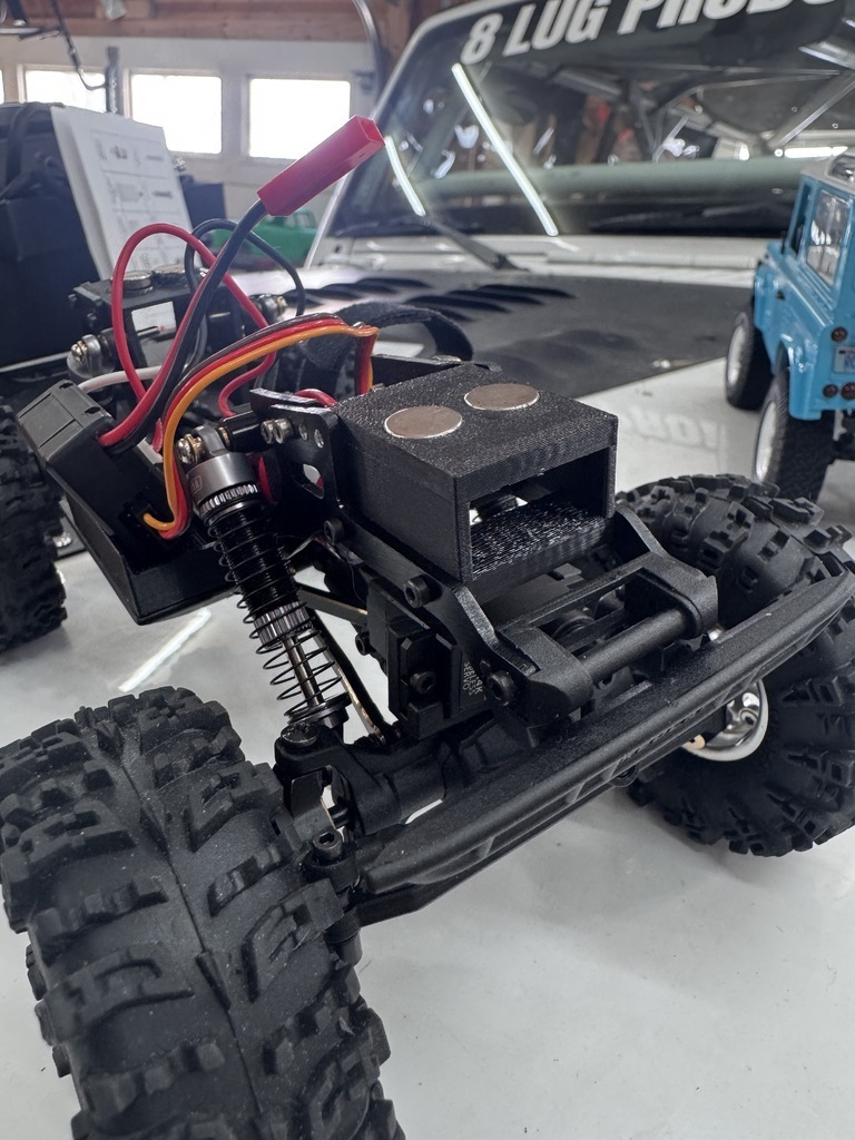 🧲 Front magnetic body mount Redcat Ascent 18・ 3D File for ・Cults